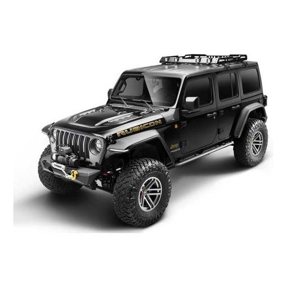 2018+ Jeep Wrangler JL | Bushwacker Fender Flares Hyperform 4pc Set Fr – NP Motorsports