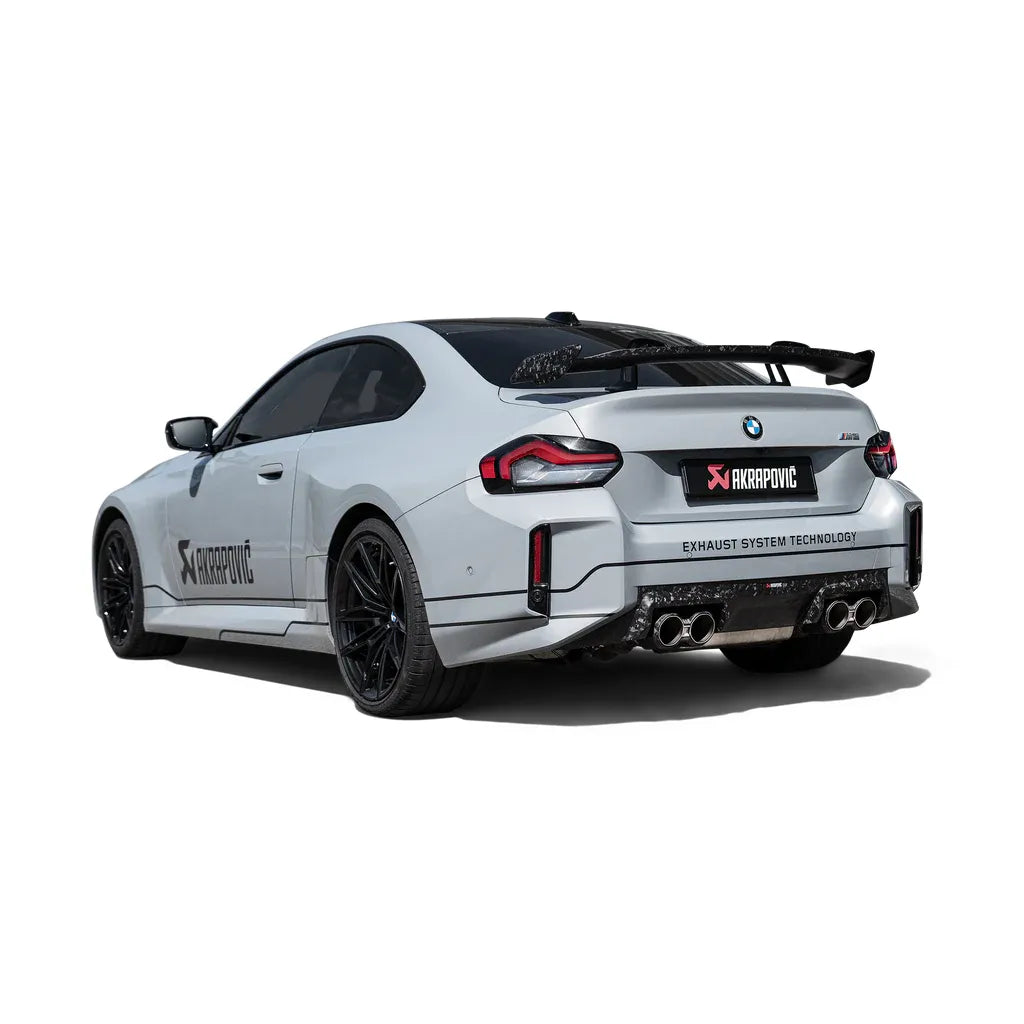 Akrapovic BMW M2 Coupe (G87) Rear Wing - Chopped Carbon – NP Motorsports