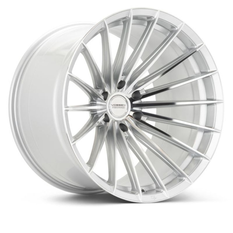 Vossen HFX-4 18x9 - 6x139.7 - ET0 - Super Deep - 106.1 - Silver Polish – NP Motorsports