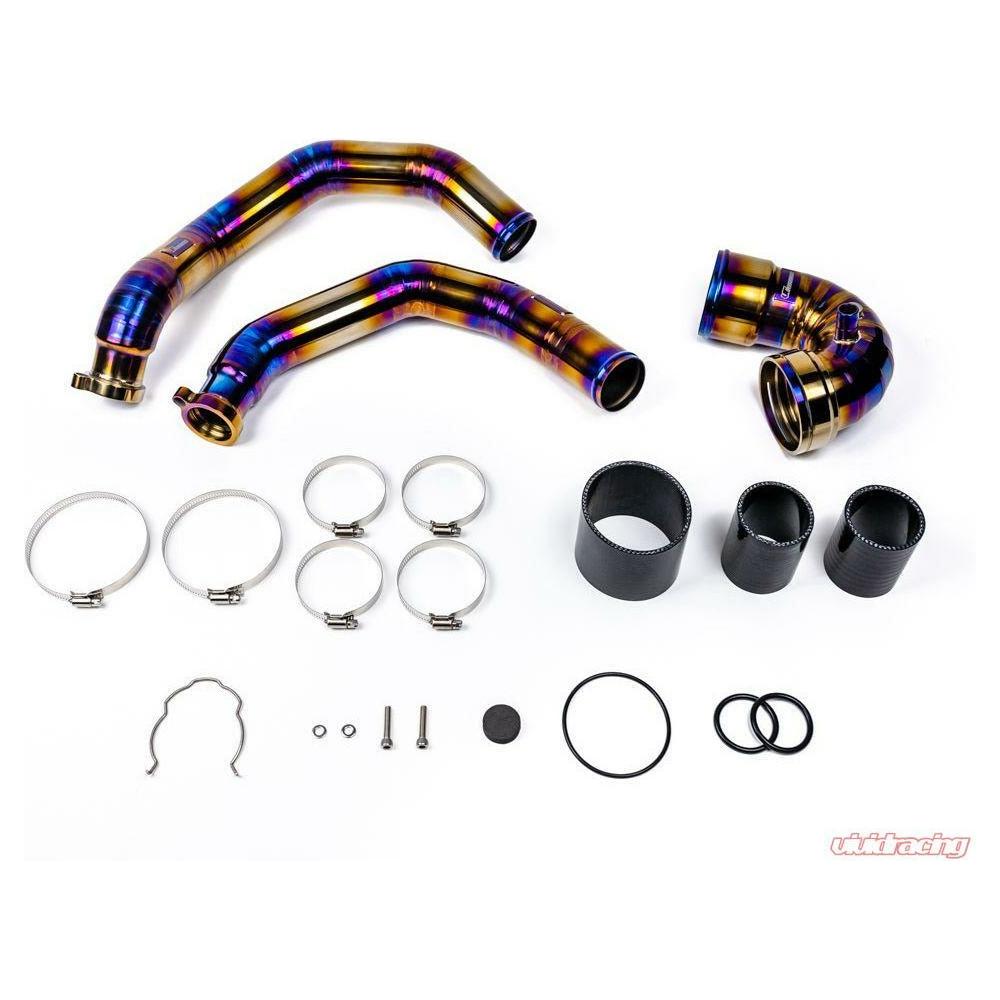 VR Performance Titanium Chargepipes and J-pipe BMW M3 | M4 | M2C | F8x ...